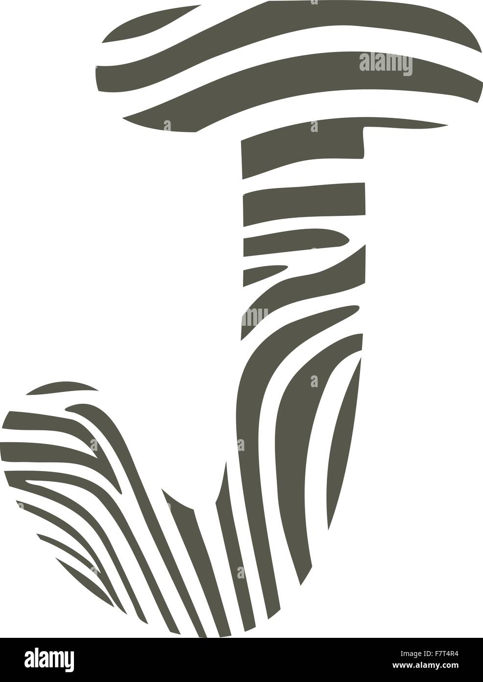 Font zebra, letter J Stock Vector Image & Art - Alamy