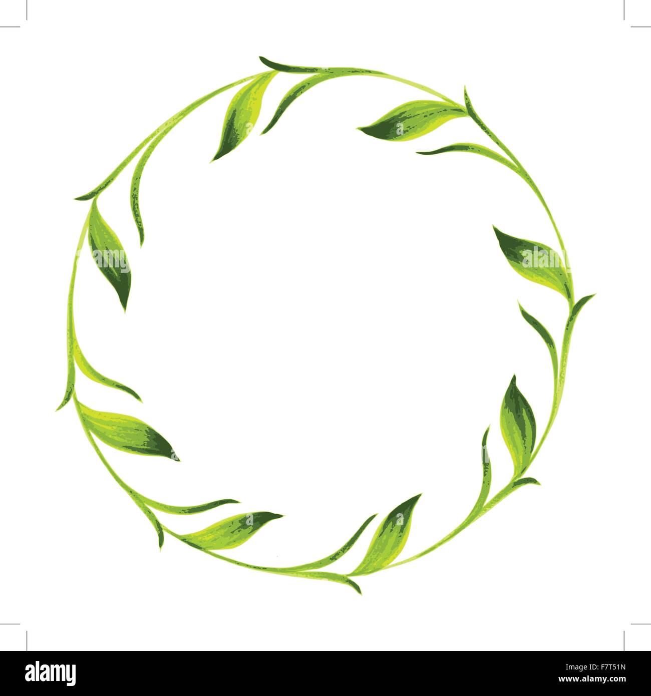 Green tree on head Stock Vector Images - Alamy