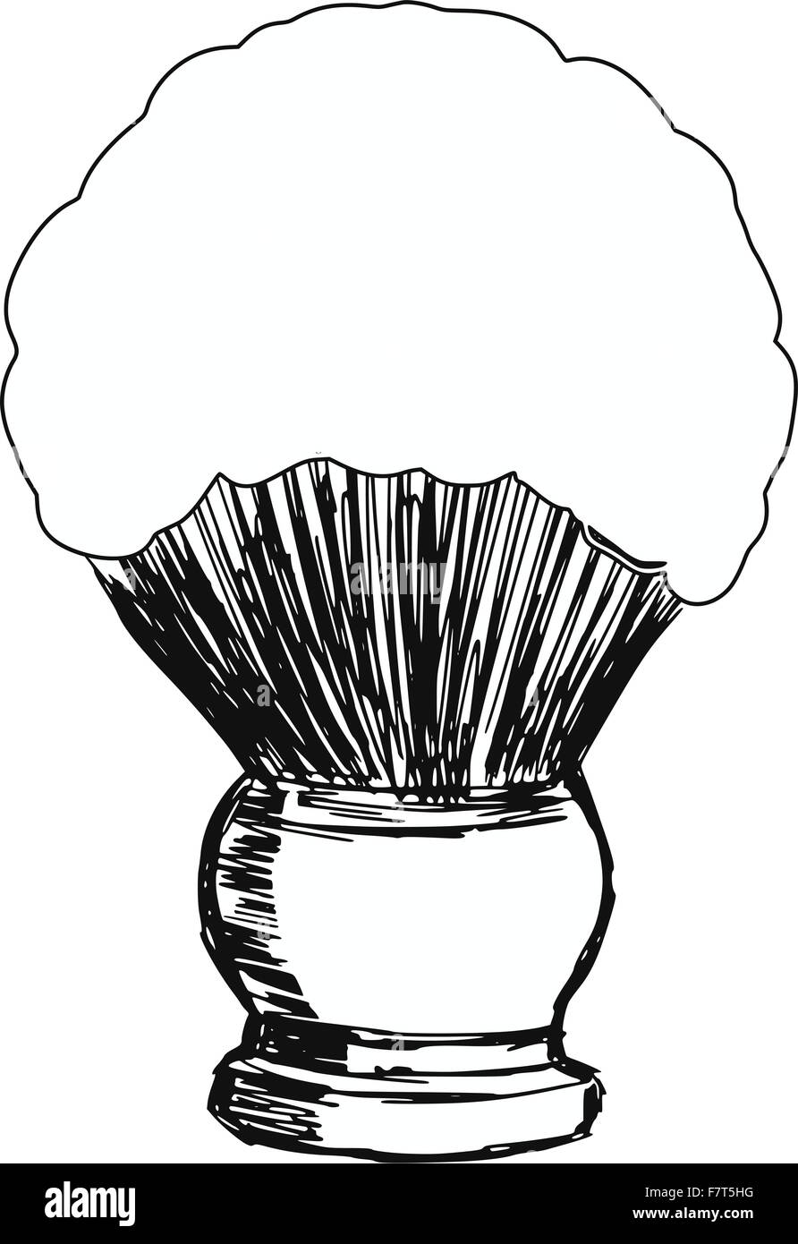 Hair brush tool Stock Vector Images - Alamy