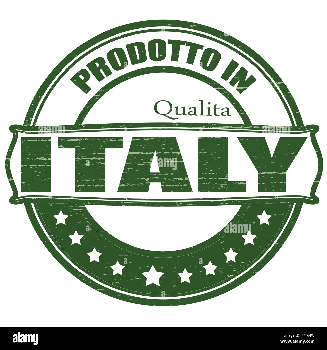 Green sign italy Stock Vector Images - Alamy