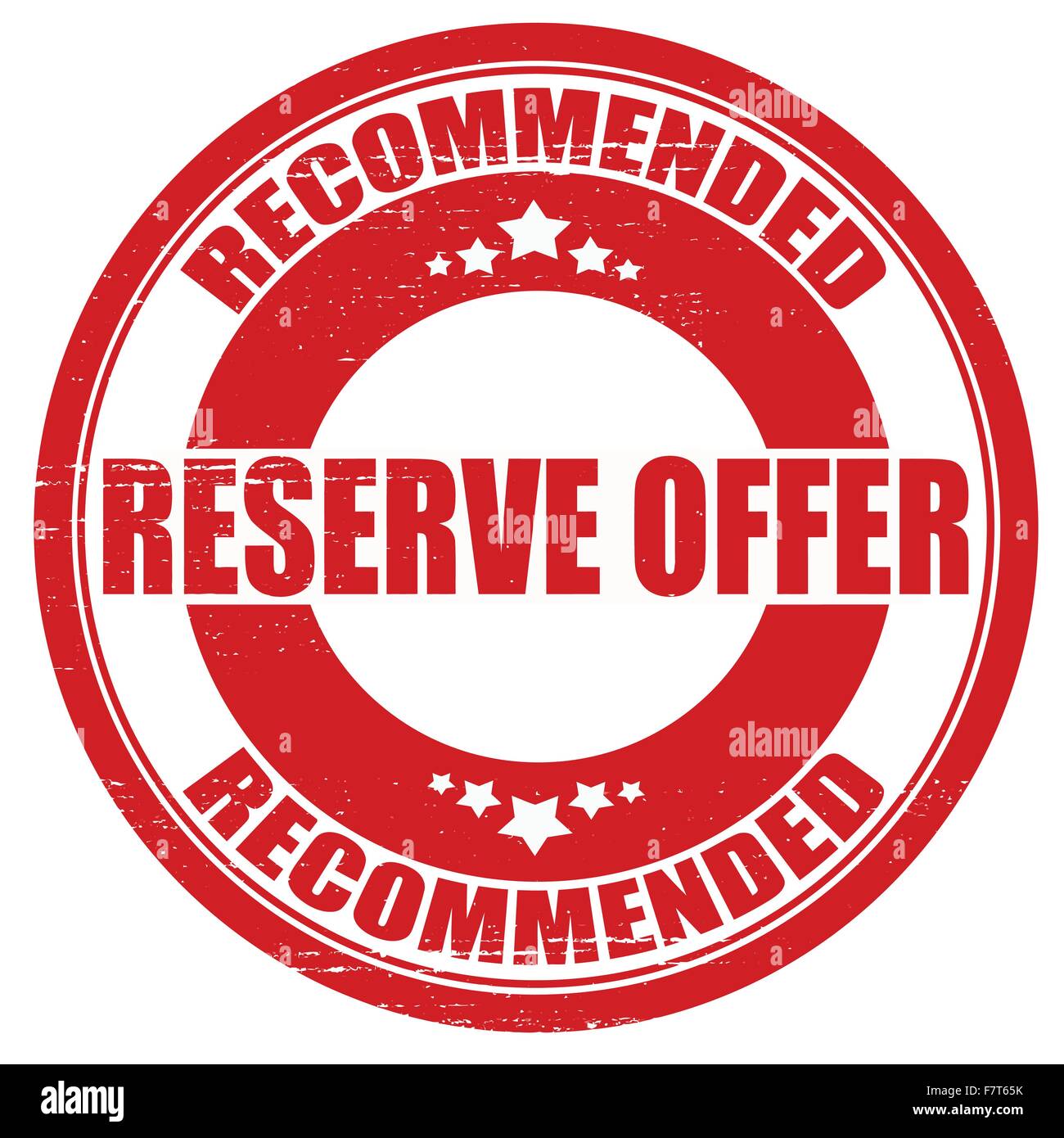 Reserve sign Stock Vector Images - Alamy