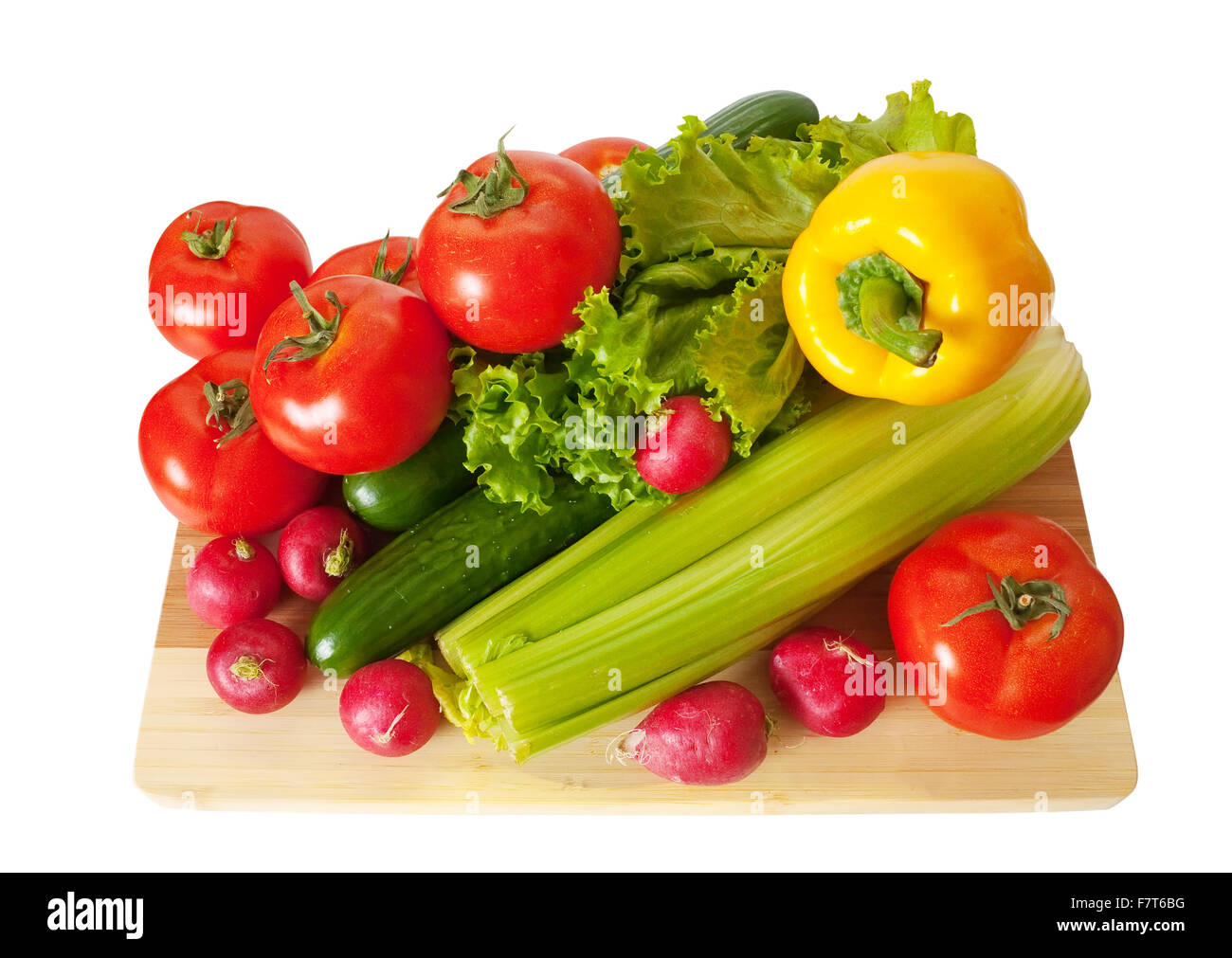 Fresh vegetables. Isolated on white background with clipping path Stock ...