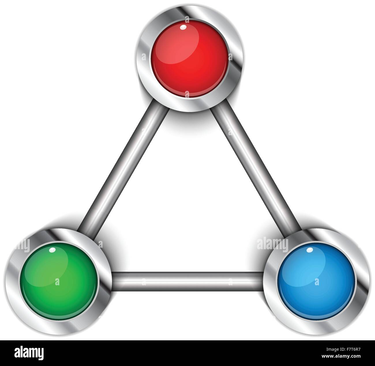 Connection Dots Colorful Circles Stock Vector Image & Art - Alamy