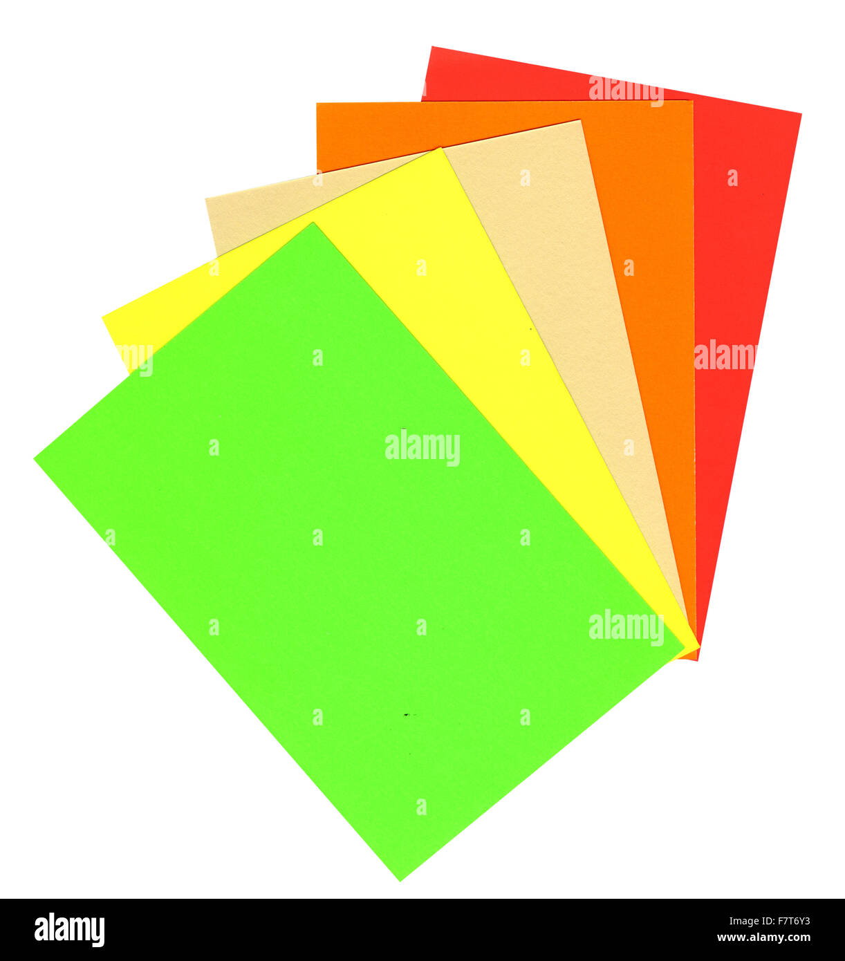 multi set of a colored papers background Stock Photo - Alamy