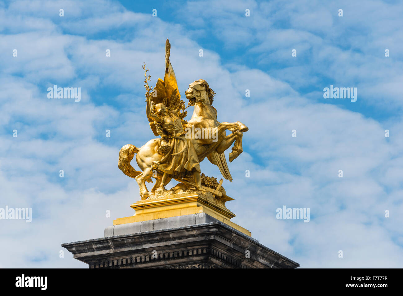 Golden Horse Statue