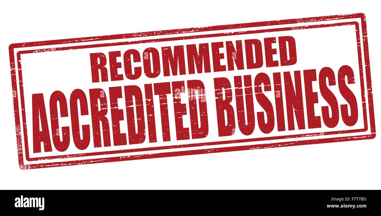 Accredited rubber stamp Stock Vector Images - Alamy