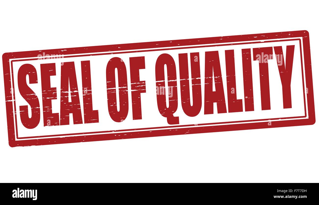 Seal of quality Stock Vector Image & Art - Alamy