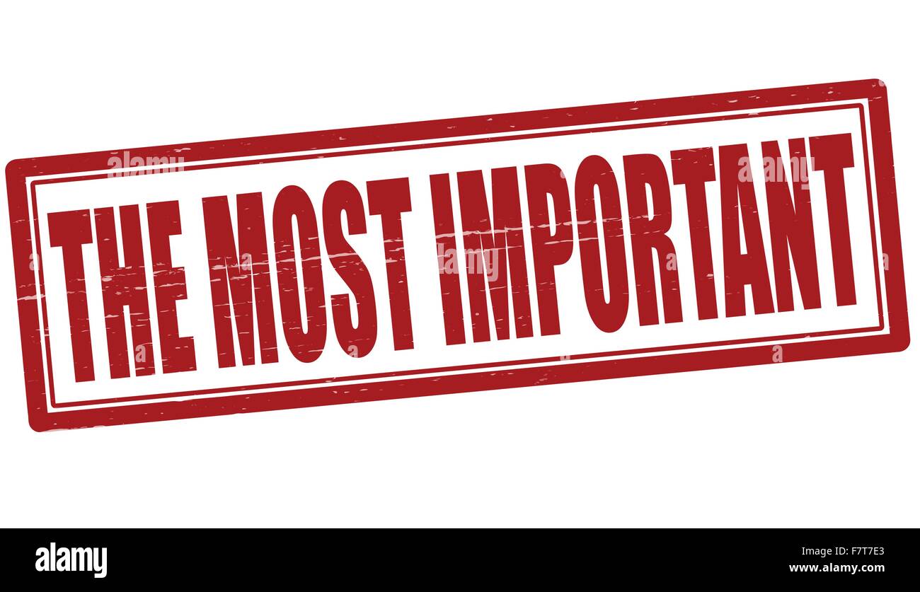 The most important Stock Vector Image & Art - Alamy