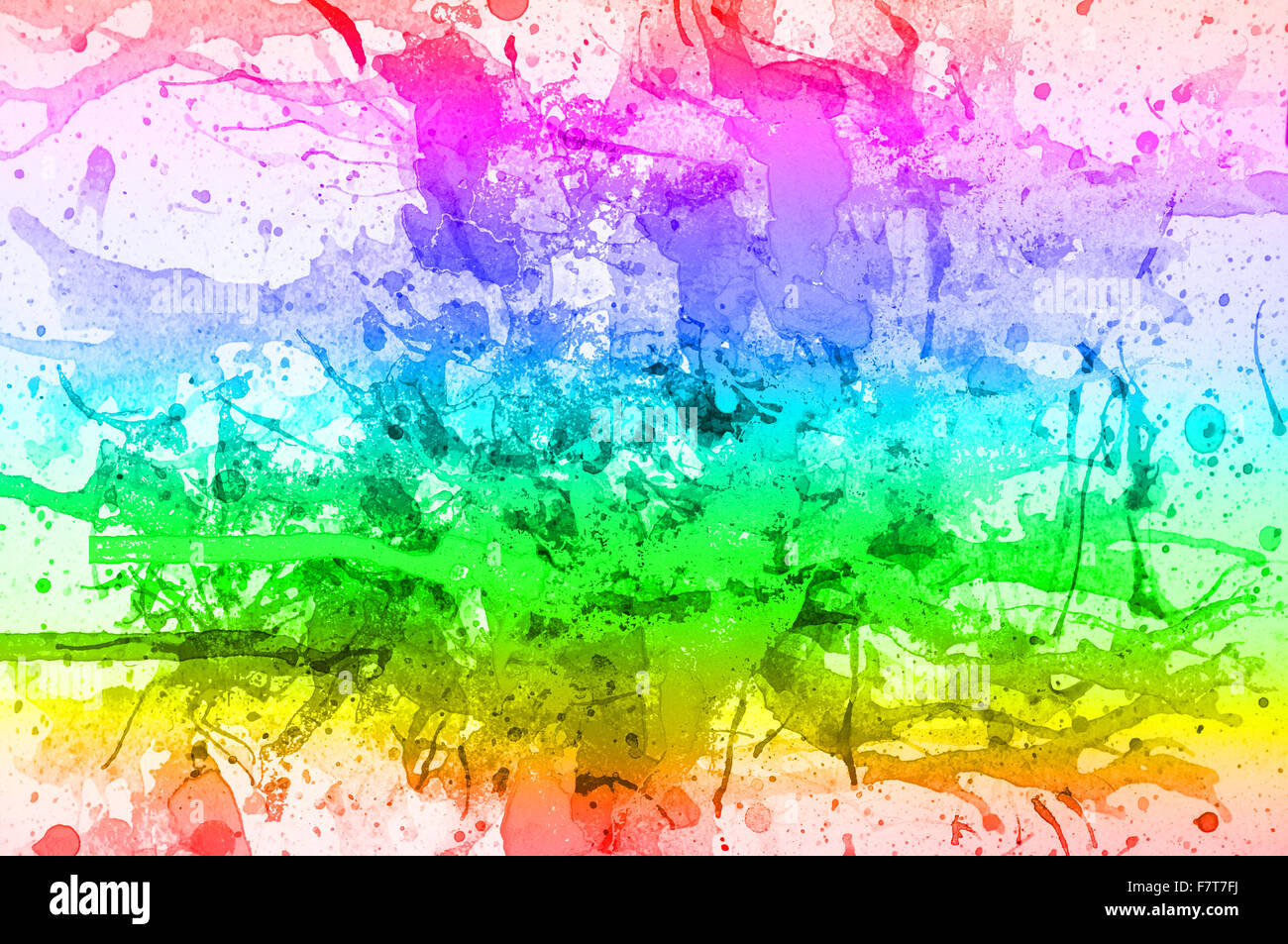 abstract multicolor background from water color Stock Photo - Alamy
