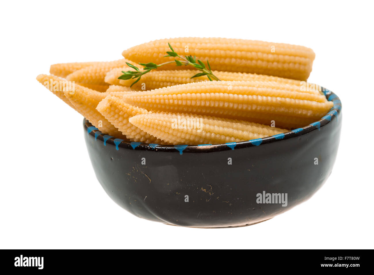 Baby corn isolated Stock Photo - Alamy