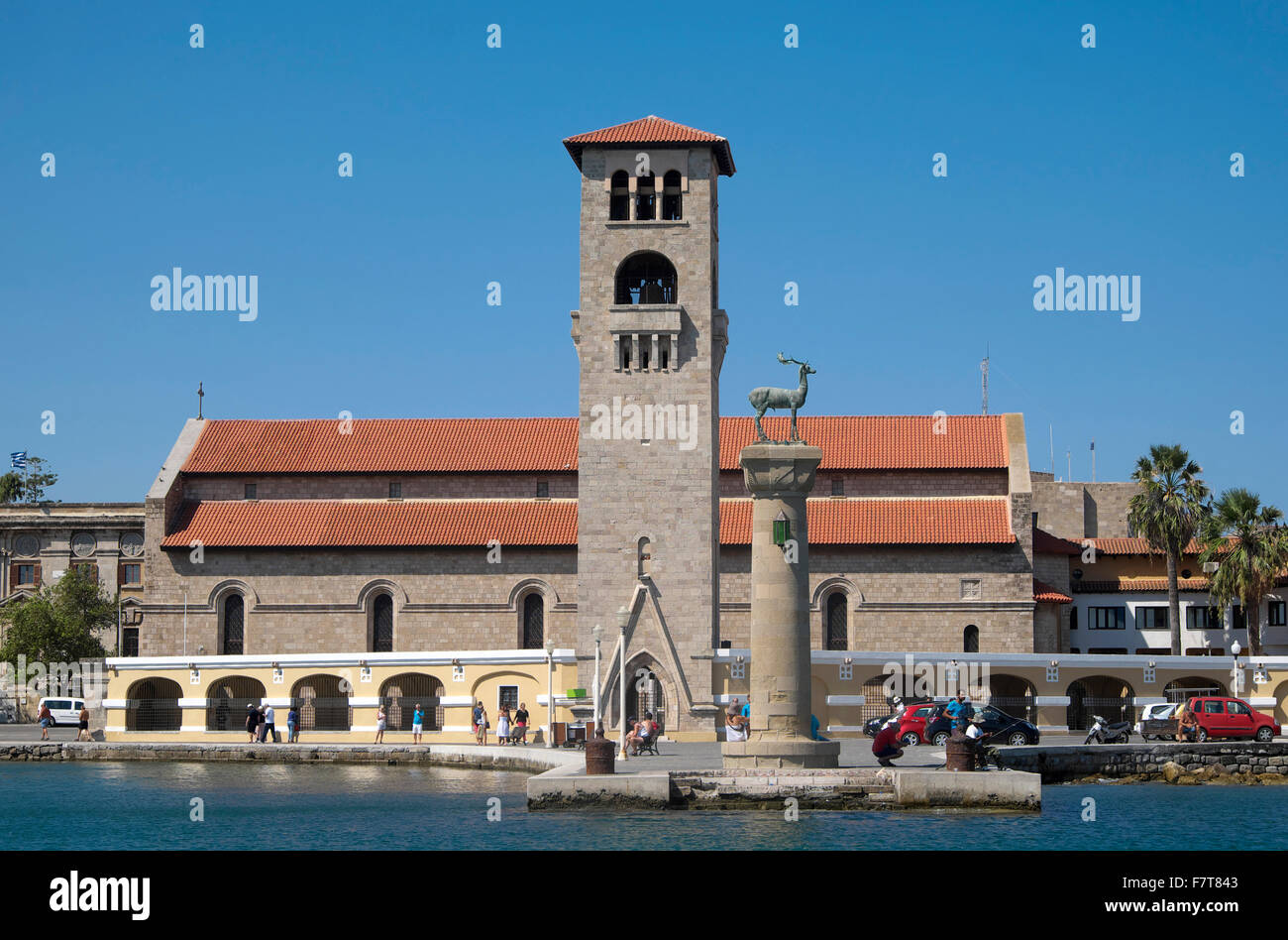 Church of the Evangelismos, Rhodes Town, Rhodes, Dodecanese, Greece ...