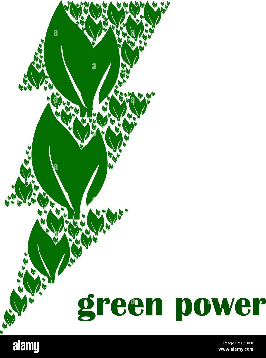 Sustainable power plant Stock Vector Images - Alamy