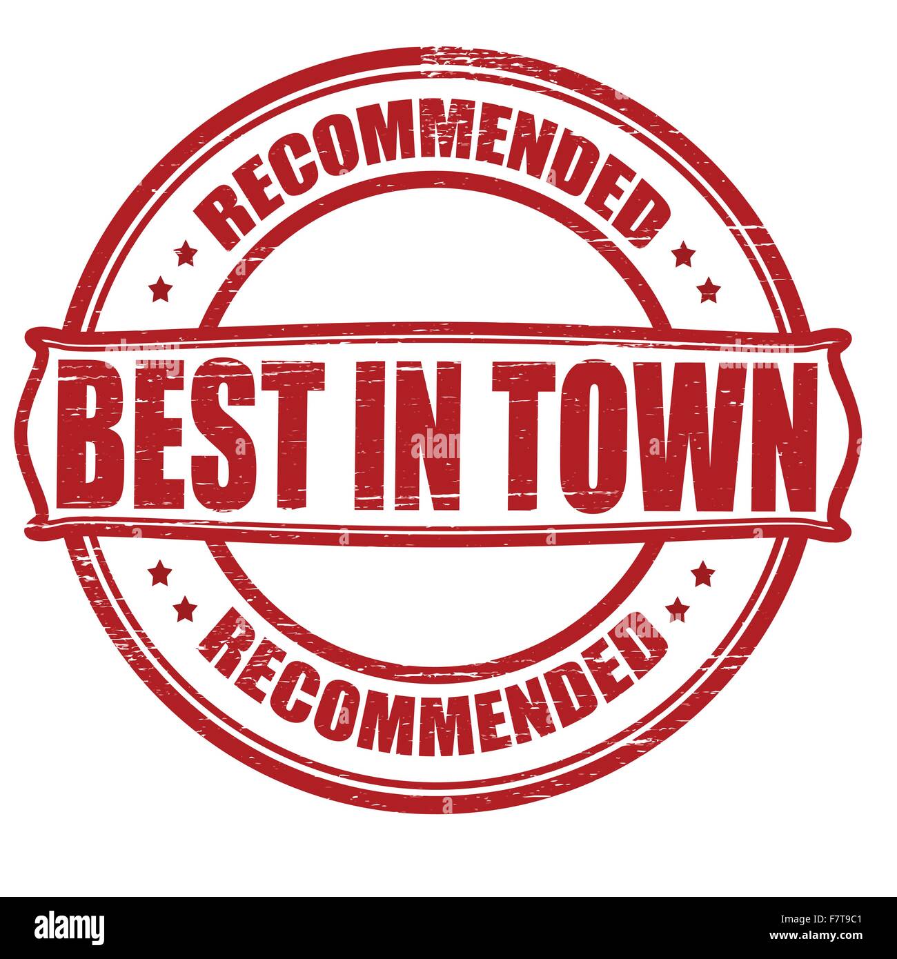 Best in town Stock Vector Image & Art - Alamy