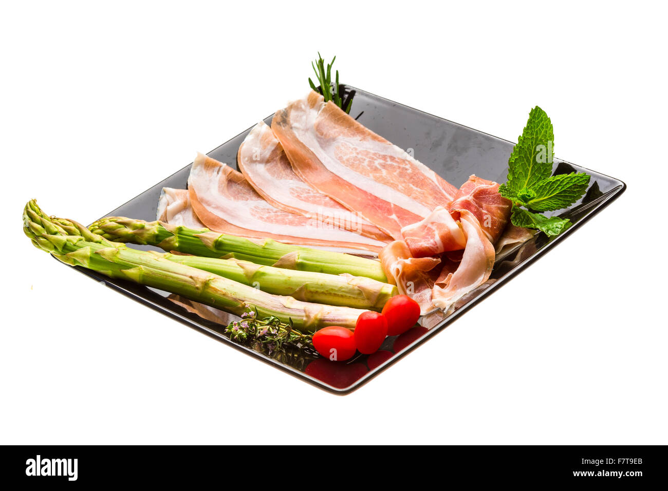 Spanish ham - Hamon Stock Photo - Alamy