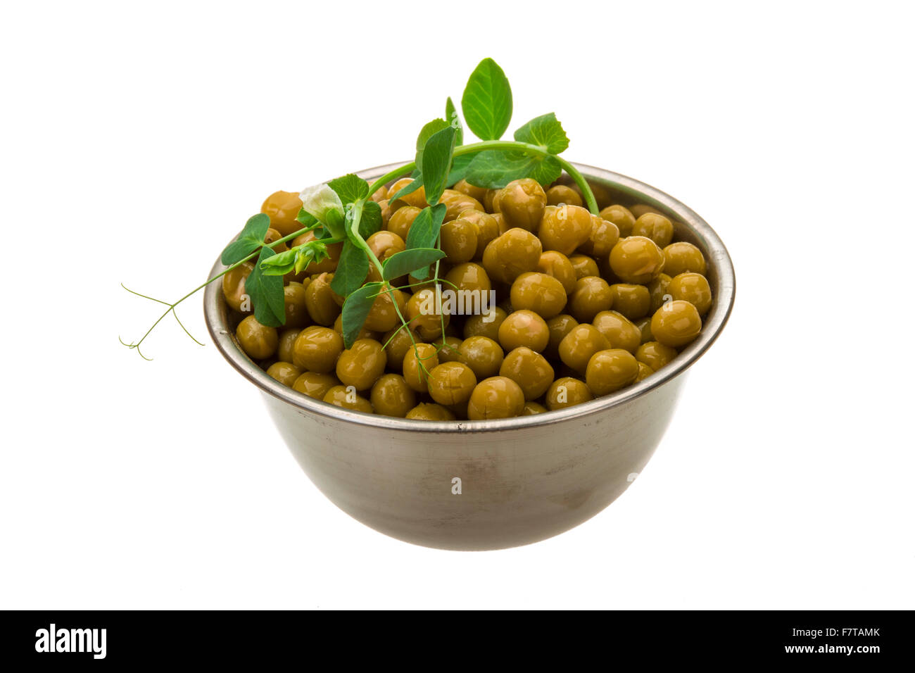 Marinated green peas with branch Stock Photo - Alamy