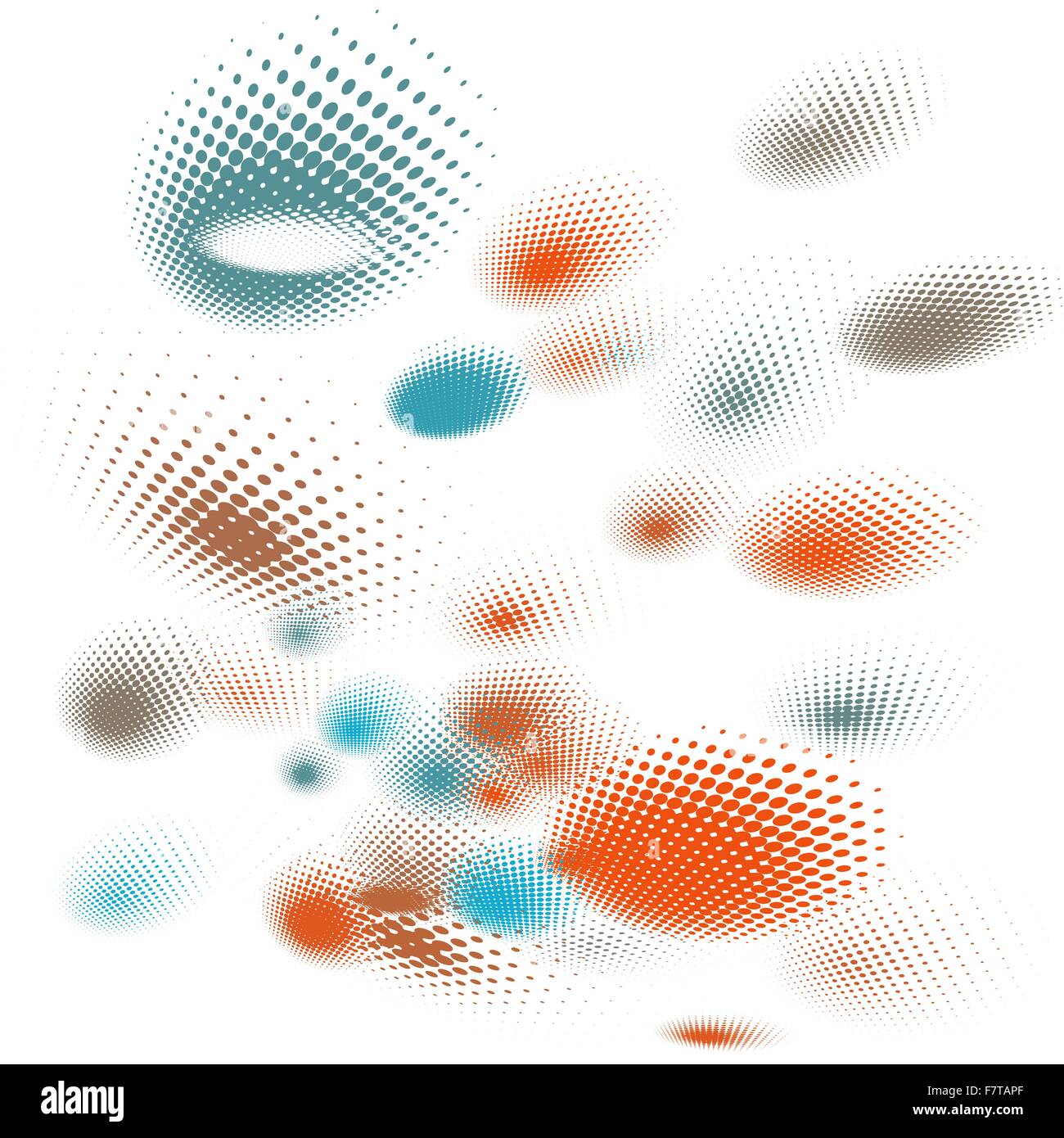 Halftone dotted background overlay Cut Out Stock Images & Pictures - Alamy