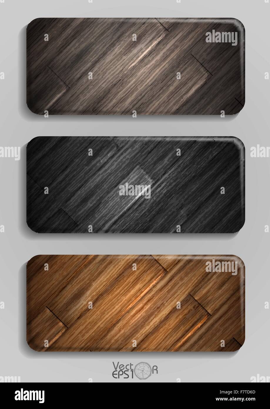 Wooden texture banner Stock Vector Image & Art - Alamy