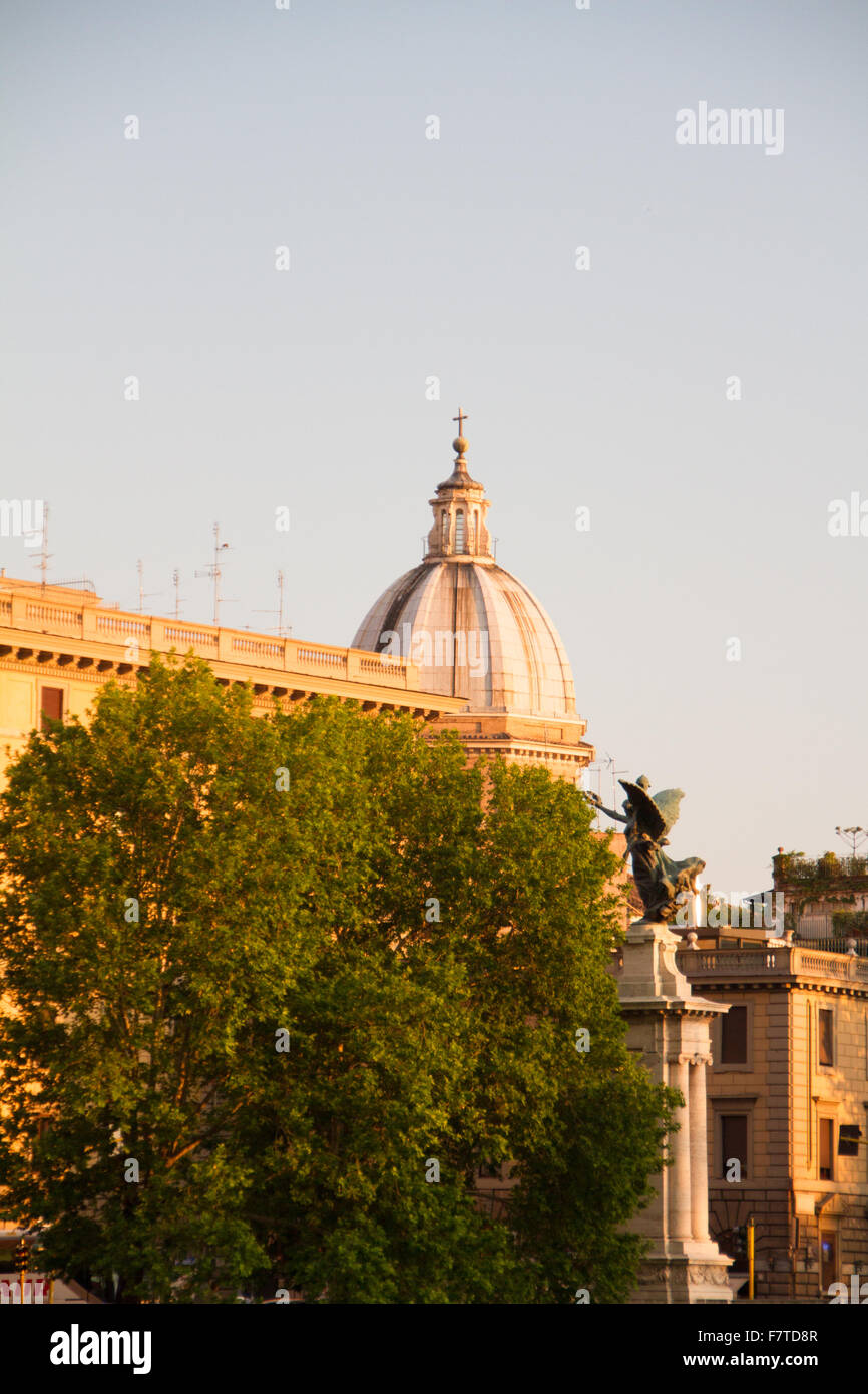 Great church in center of Rome, Italy Stock Photo - Alamy