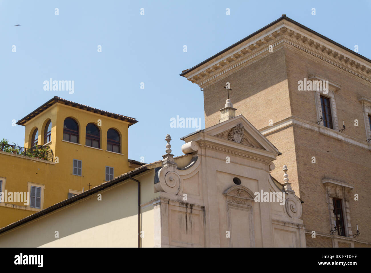 Rome, Italy. Typical architectural details of the old city Stock Photo ...