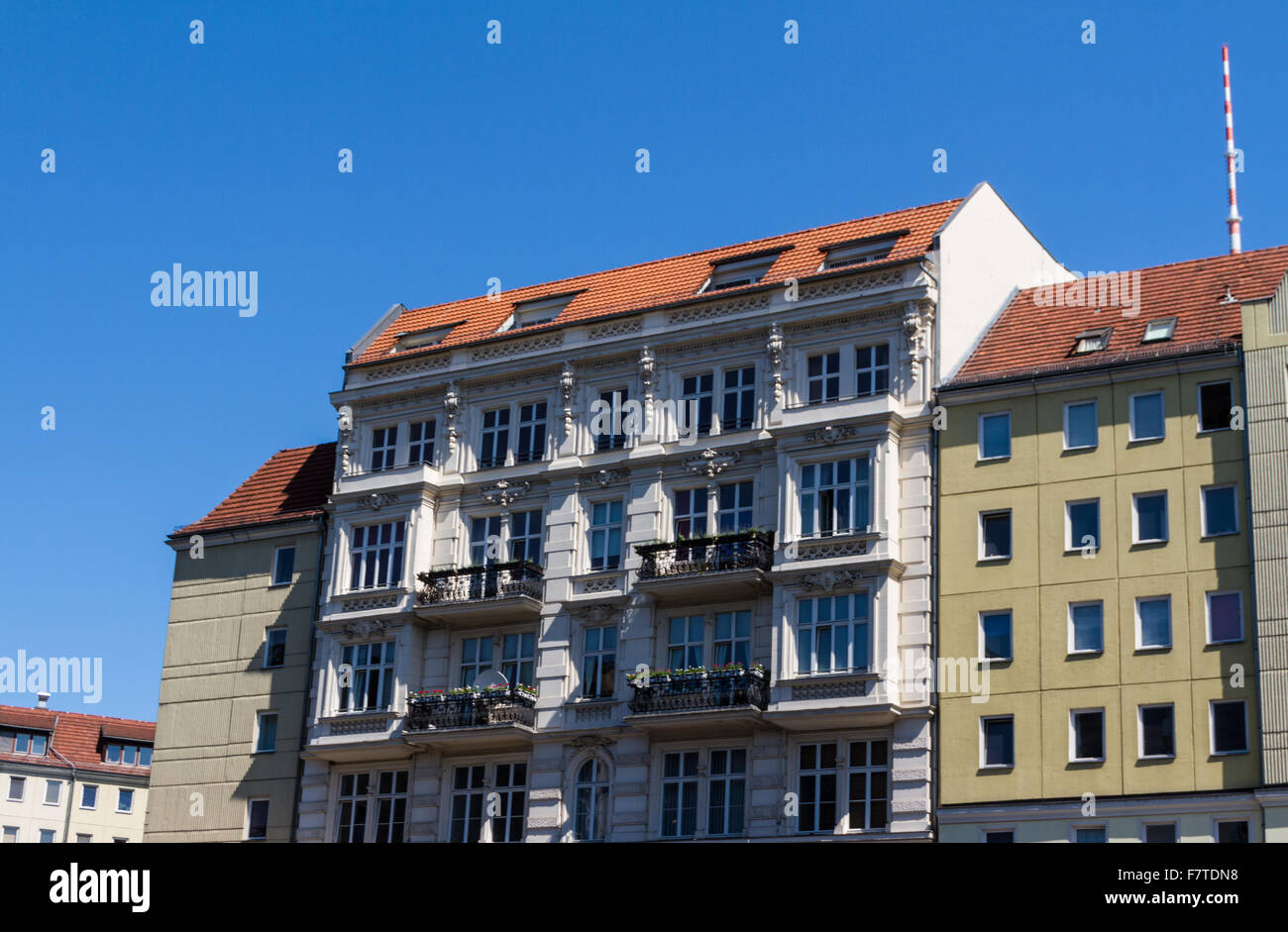 Row of Buildings in Berlin, Germany Stock Photo - Alamy
