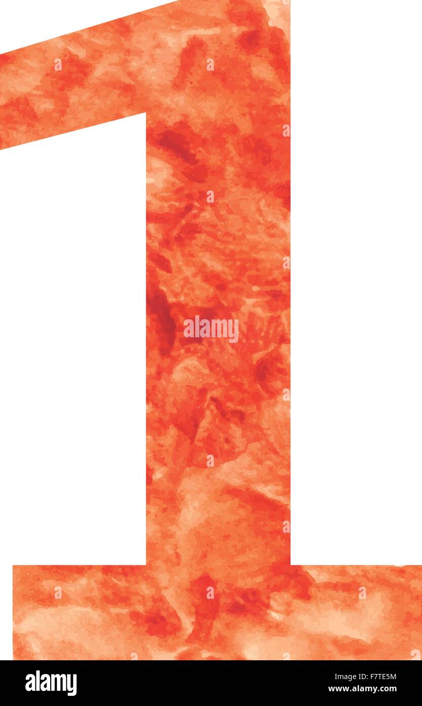 1 land number Stock Vector Image & Art - Alamy