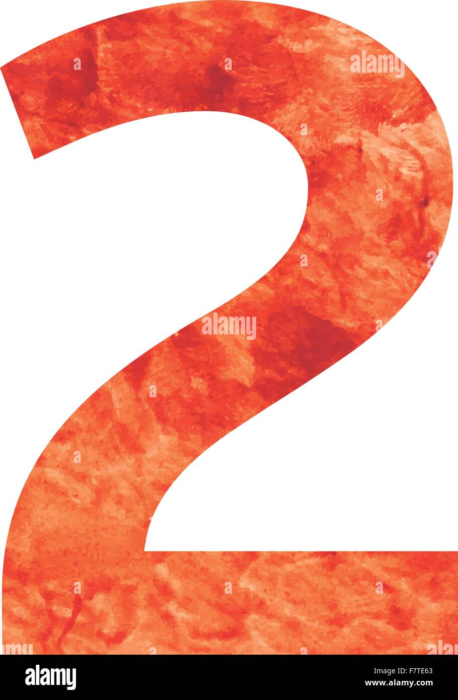 2 number Stock Vector Images - Alamy