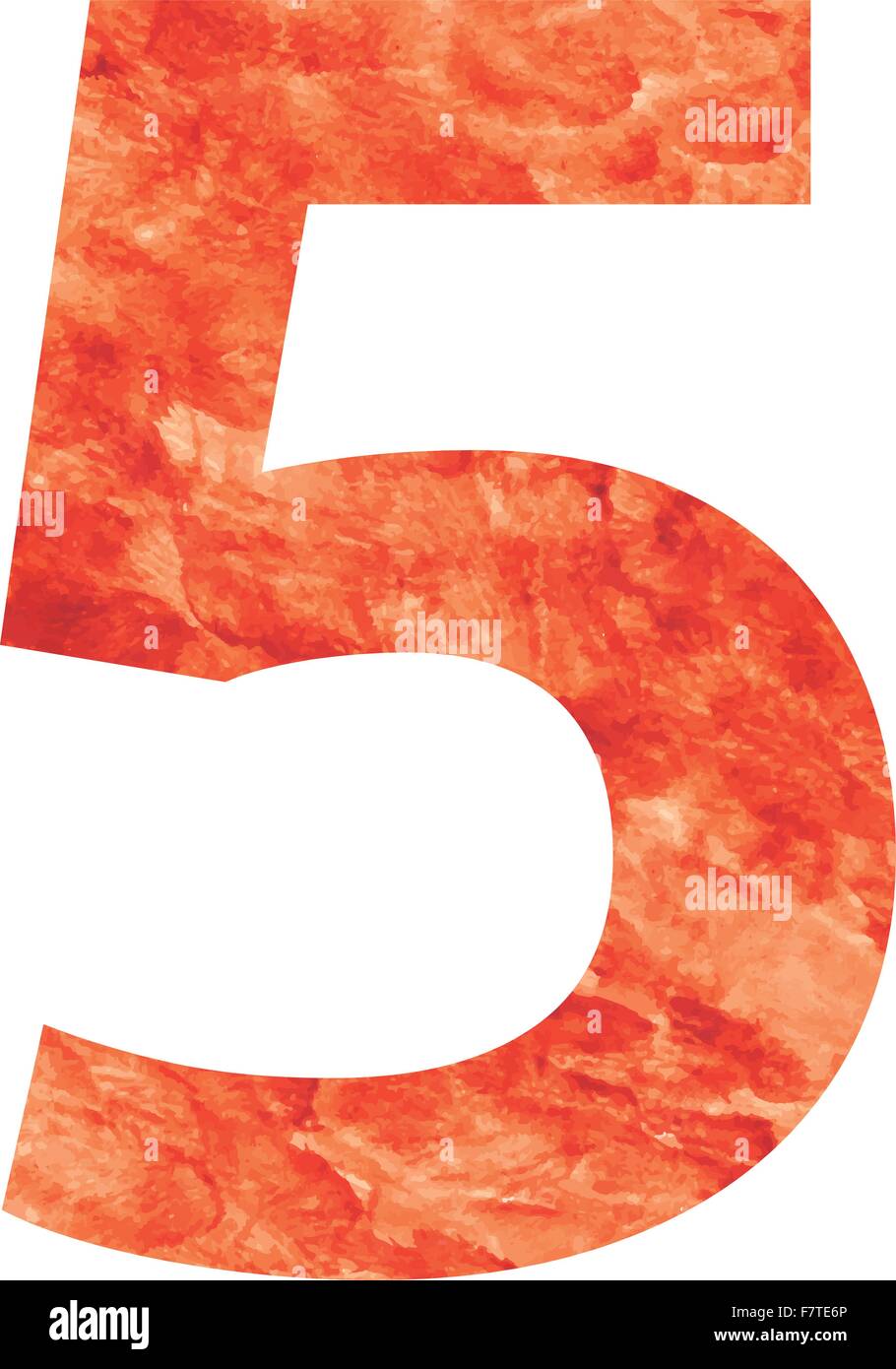 5 land number Stock Vector Image & Art - Alamy