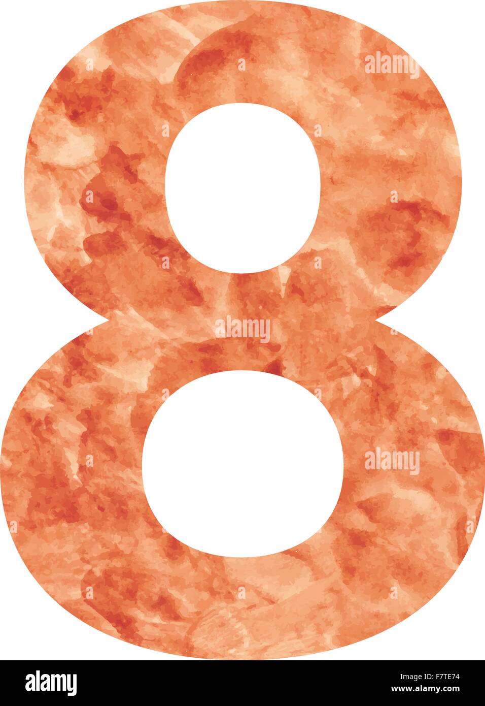 8 land number Stock Vector Image & Art - Alamy