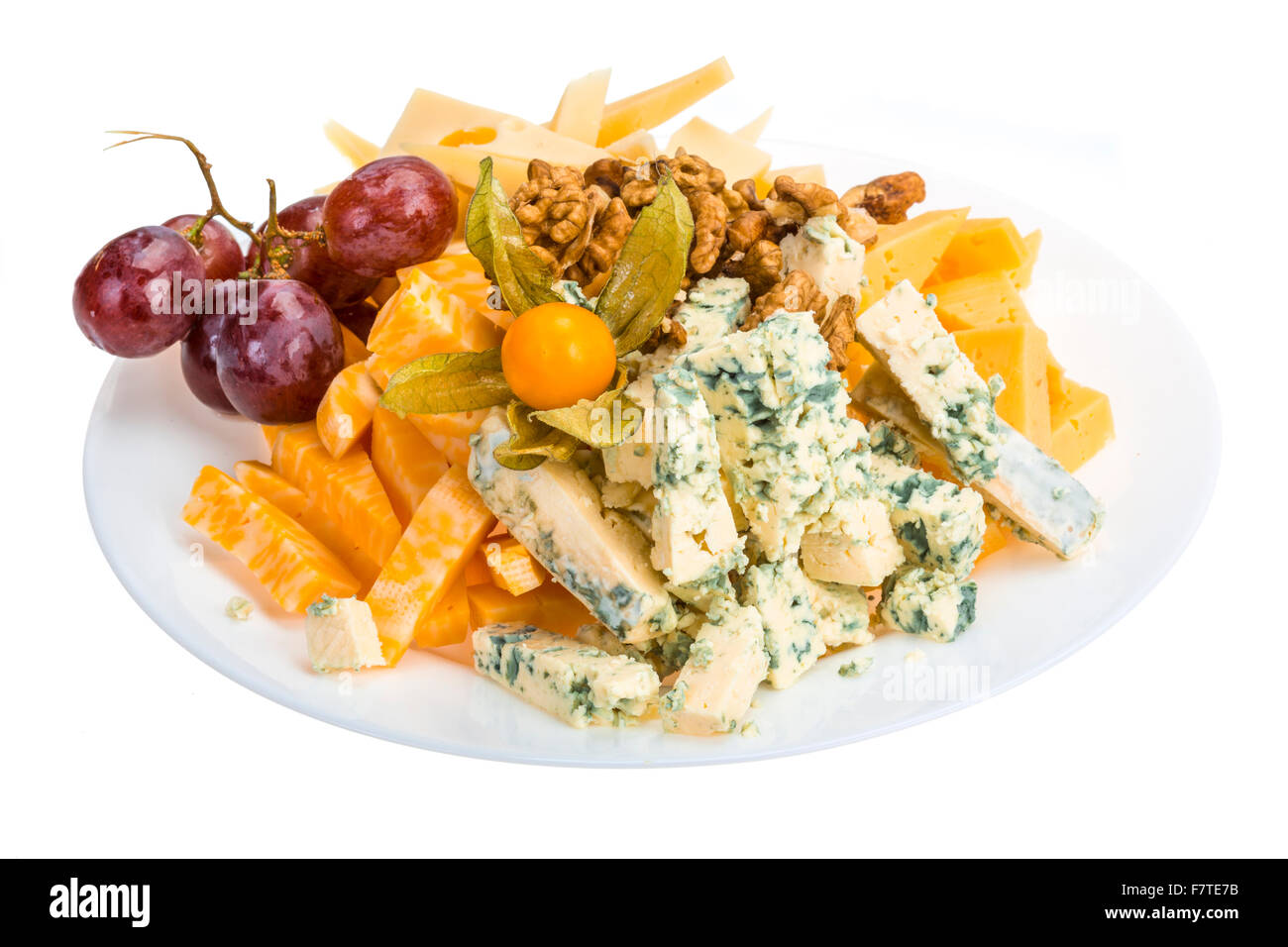 Dutch cheese platter Cut Out Stock Images & Pictures - Alamy