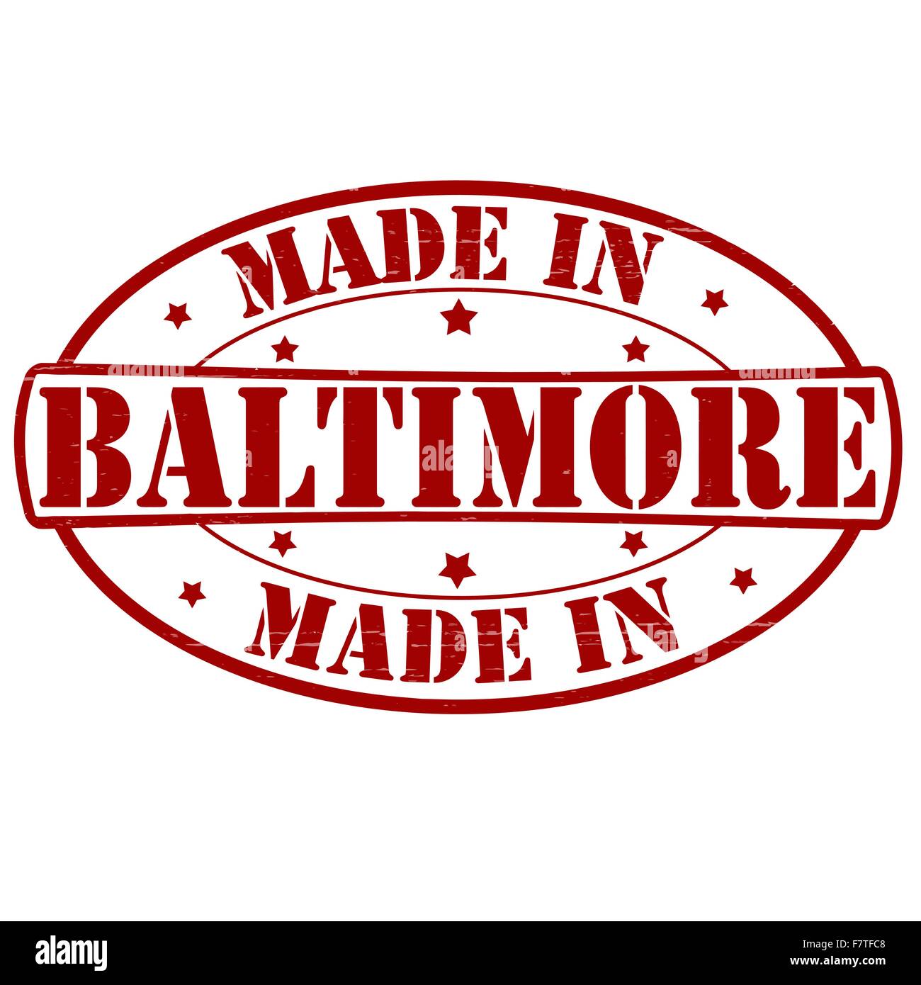 Made in Baltimore Stock Vector Image & Art - Alamy