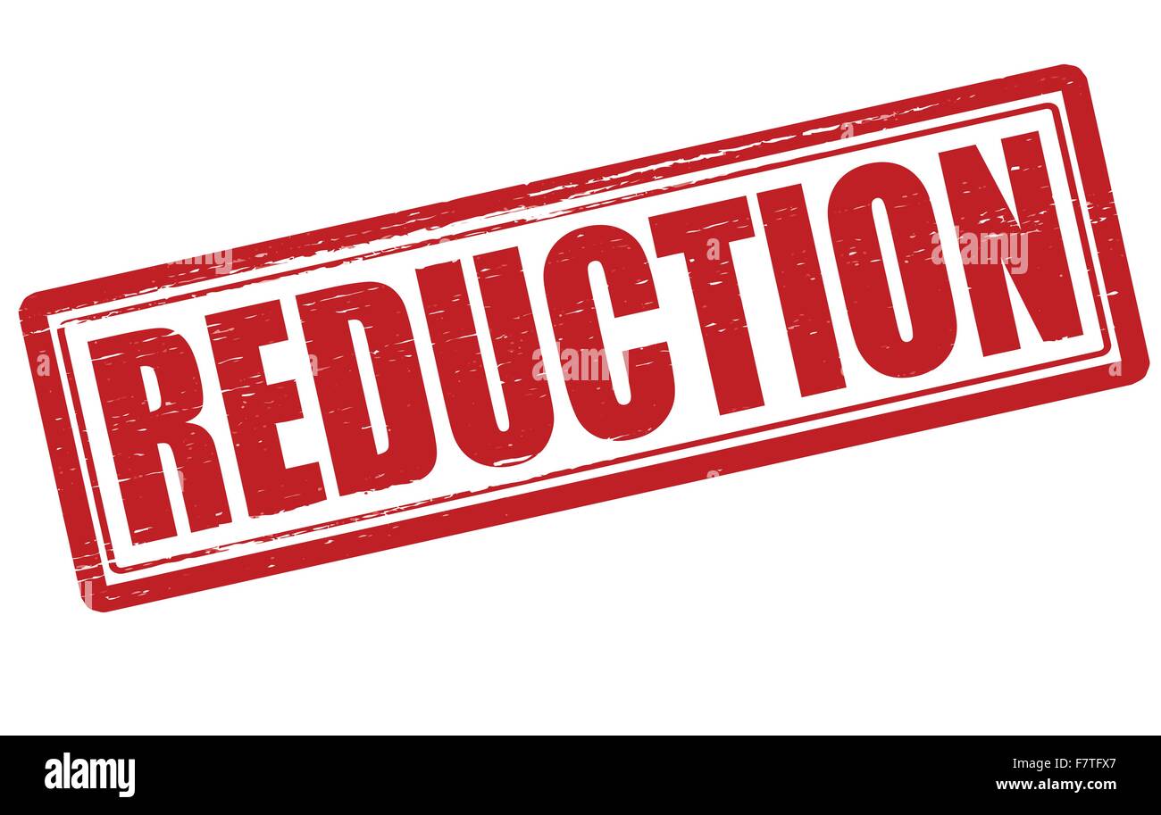 Reduction concept Stock Vector Images - Alamy