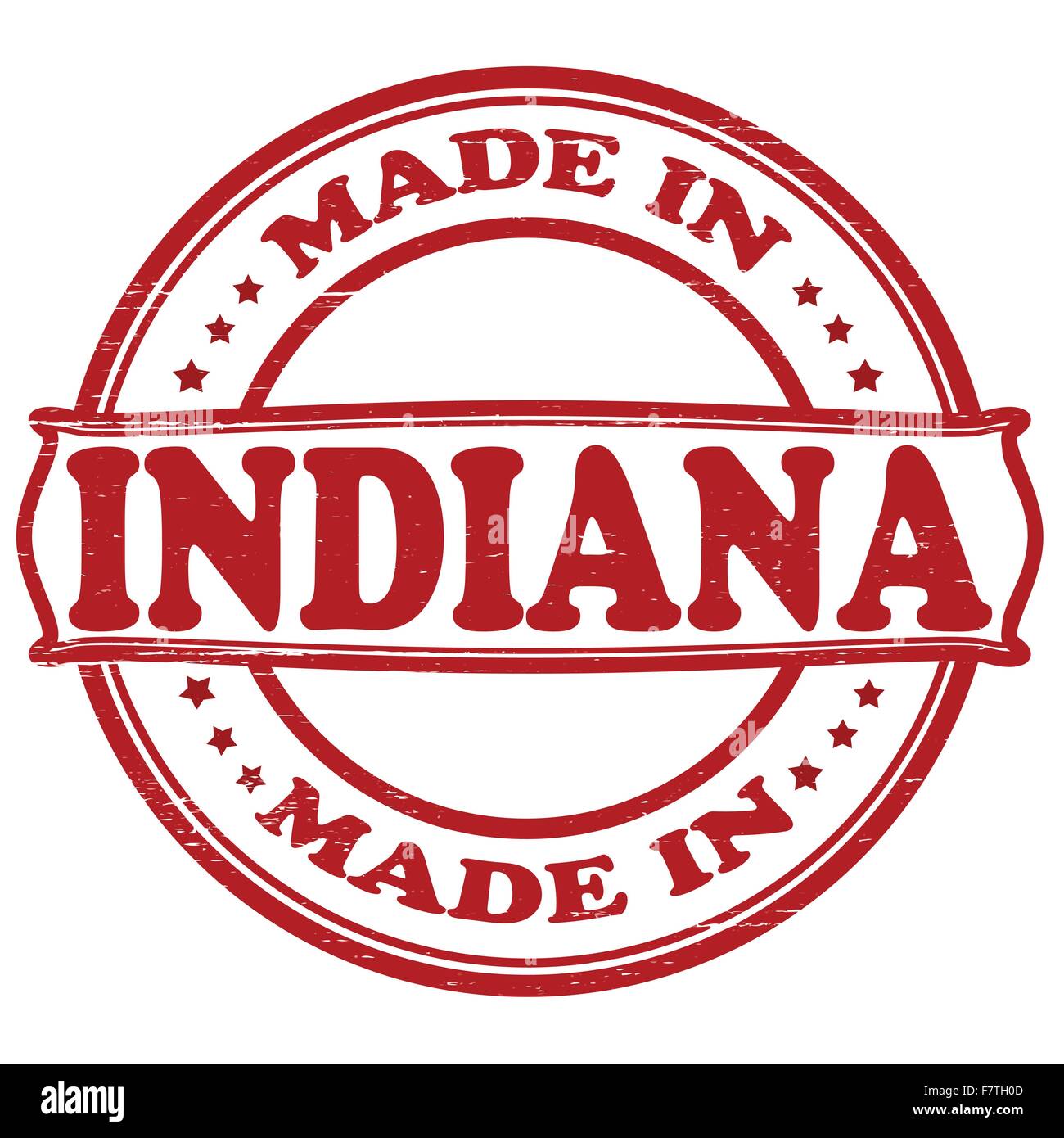 Made in Indiana Stock Vector Image & Art - Alamy