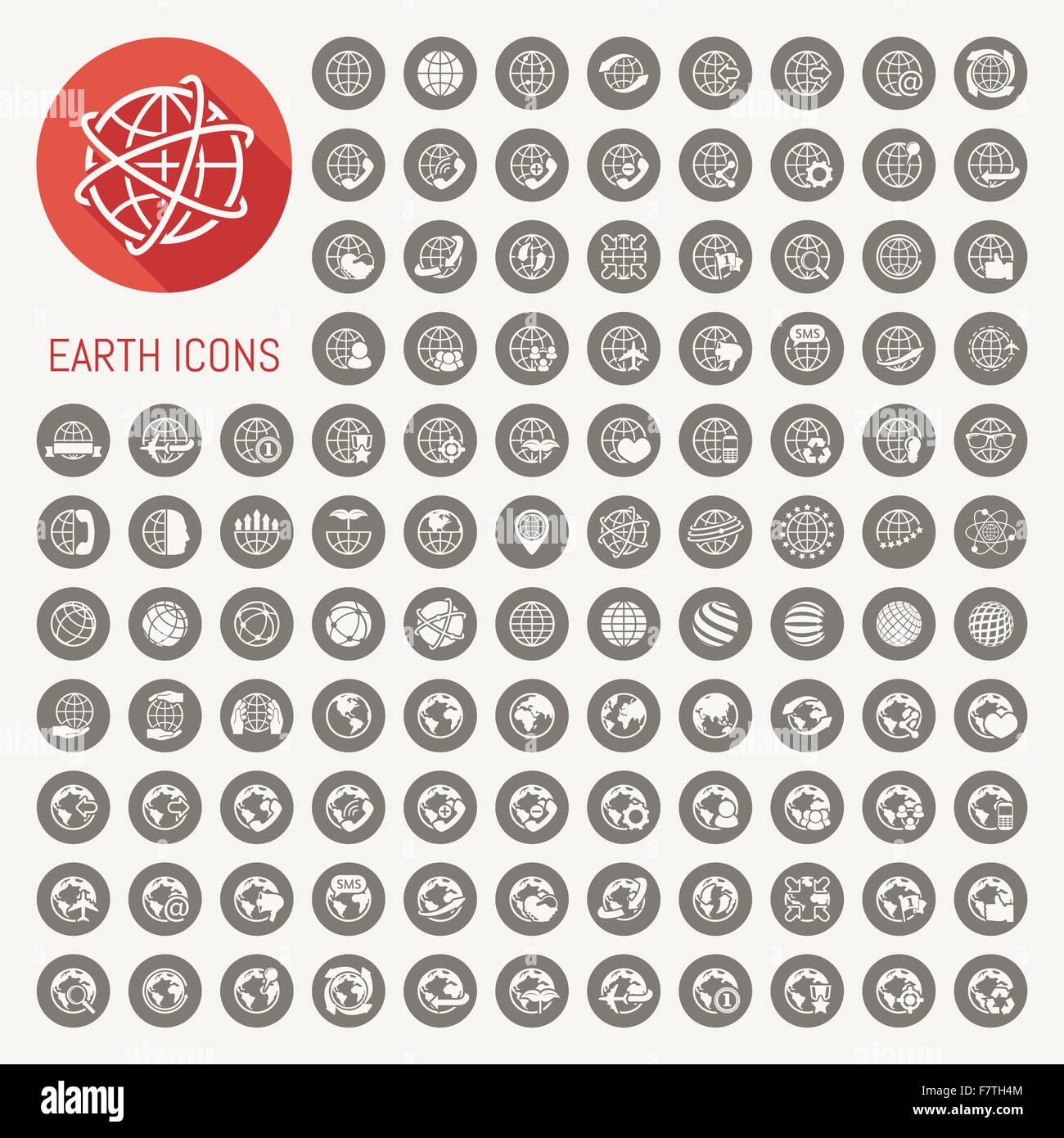 Earth world globe thumbs up Stock Vector Images - Alamy