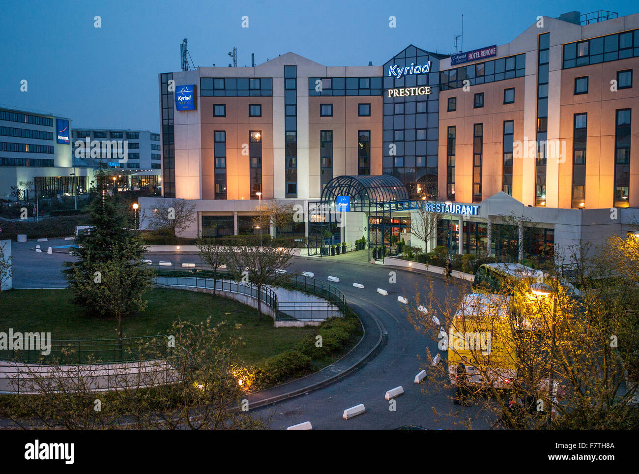France, Roisey, Prestige Hotel at Charles de Gaulle Airport Stock Photo ...