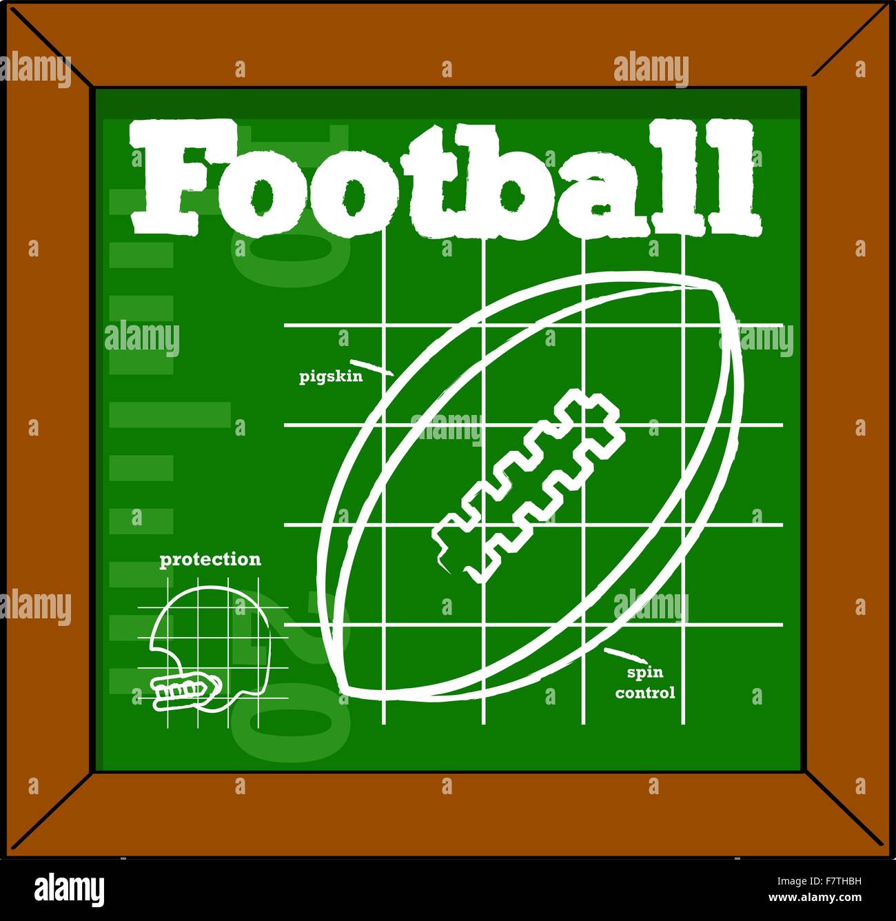 Rules of football Stock Vector Images - Alamy