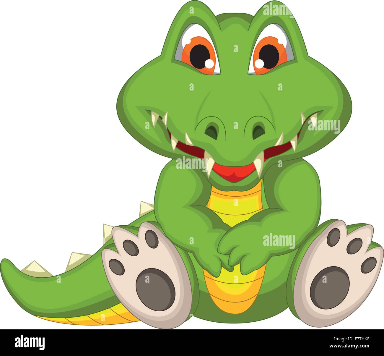 Big croc Stock Vector Images - Alamy