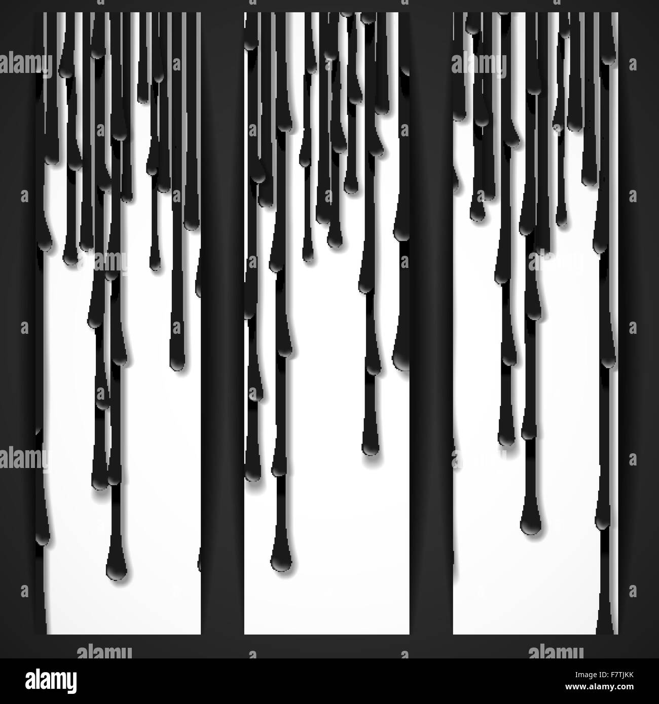 Abstract dripping paint black hi-res stock photography and images - Alamy