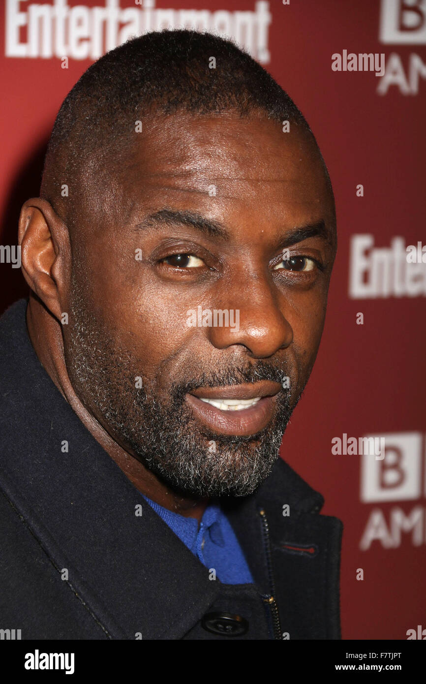 New York, USA. 2nd Dec, 2015. Actor IDRIS ELBA attends the BBC America ...