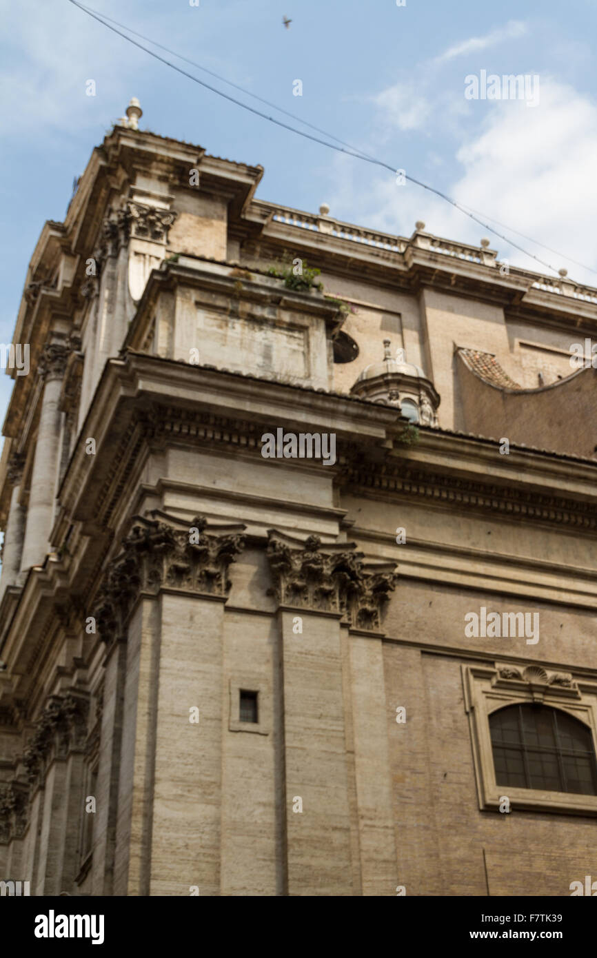 Rome, Italy. Typical architectural details of the old city Stock Photo ...