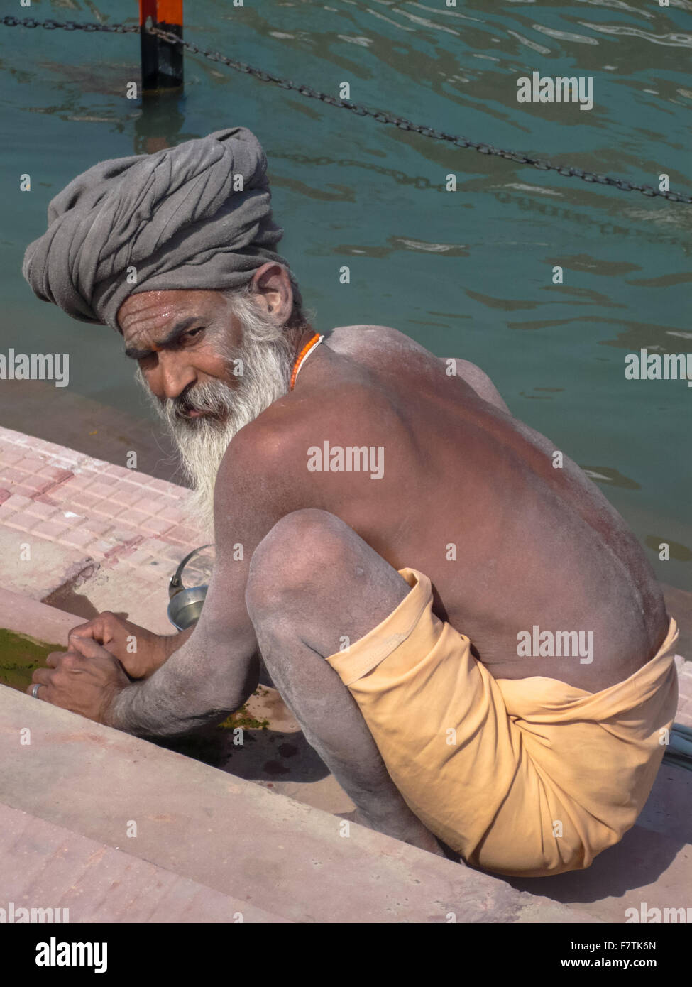 kumbh mela holy festival in haridwar india Stock Photo - Alamy