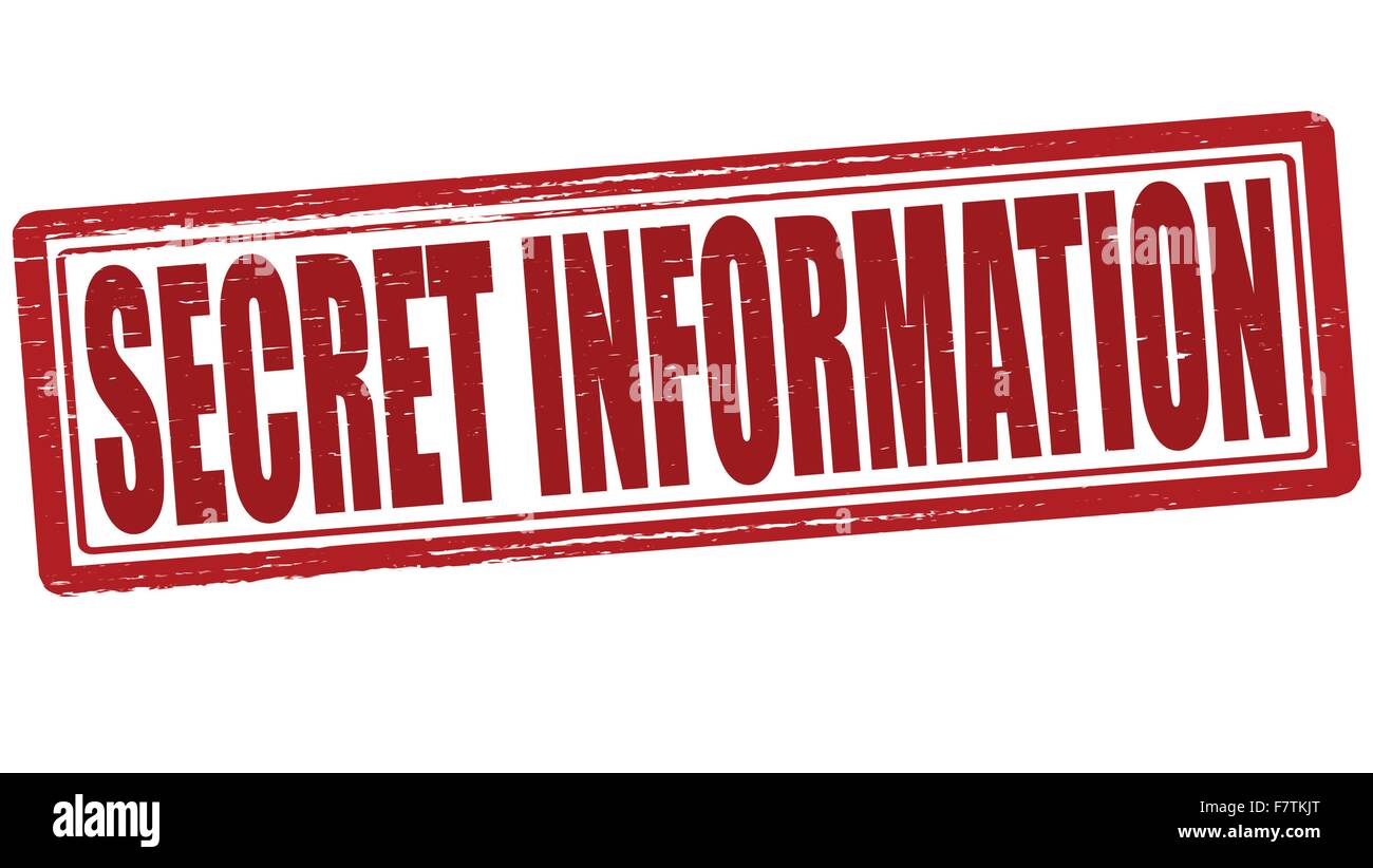 Hidden information sign hi-res stock photography and images - Alamy