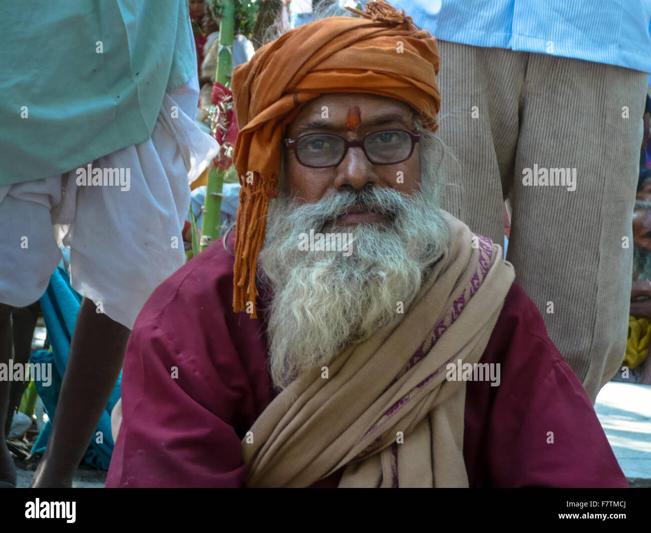 kumbh mela festival at haridwar in 2010 india Stock Photo - Alamy