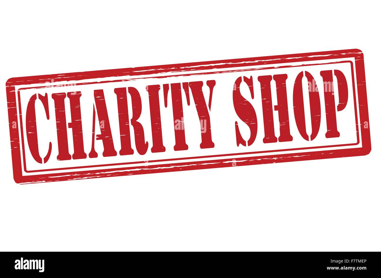 Charity shop sign Stock Vector Images - Alamy