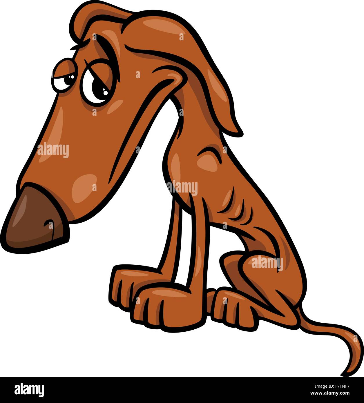 Hungry Dog Clipart