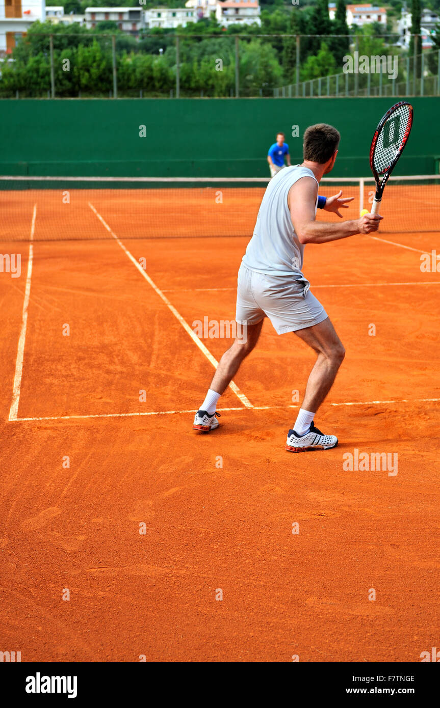 Red tennis raquet hi-res stock photography and images - Alamy
