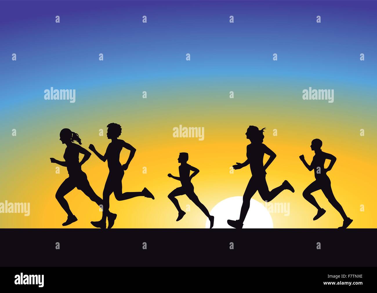 The forerunner Stock Vector Images - Alamy