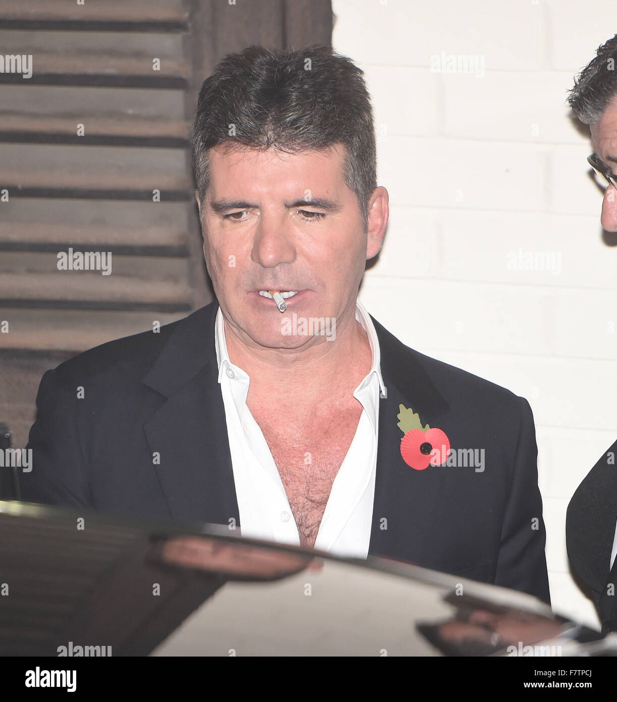 X Factor judges and contestants leaving Fountain Studios following Week ...