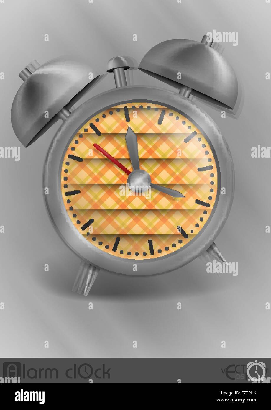3d alarm clock square Stock Vector Images - Alamy