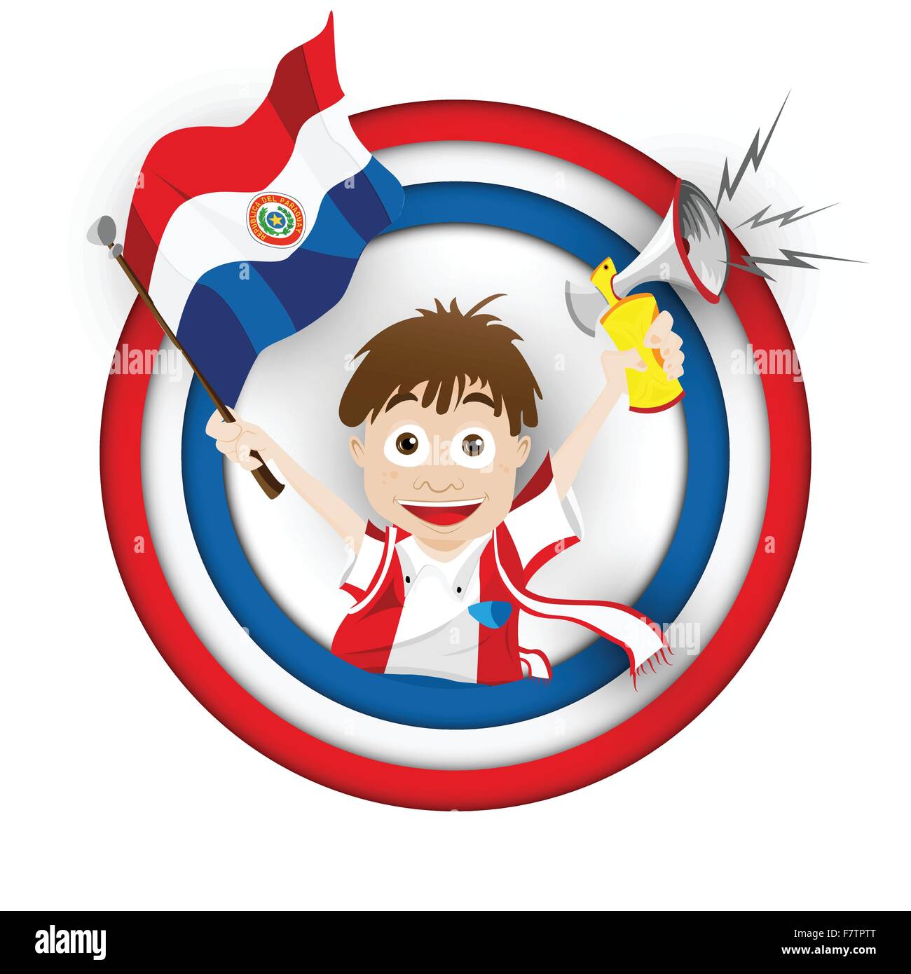 Crowd football soccer fans Stock Vector Images - Alamy