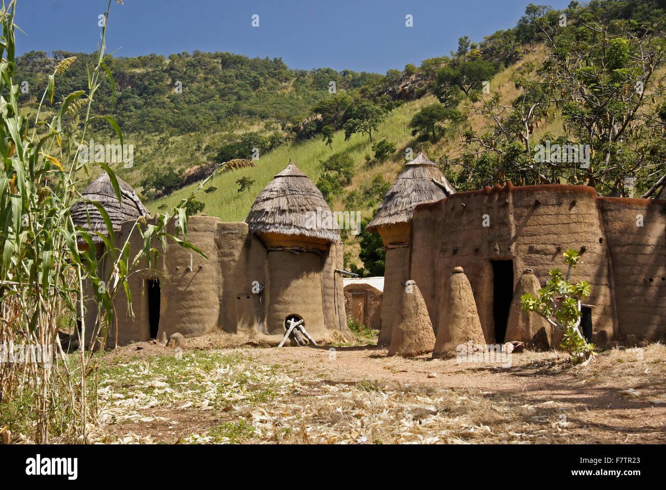 Takienta (tower houses) and ancestor shrines, Koutammakou, "Land of the ...